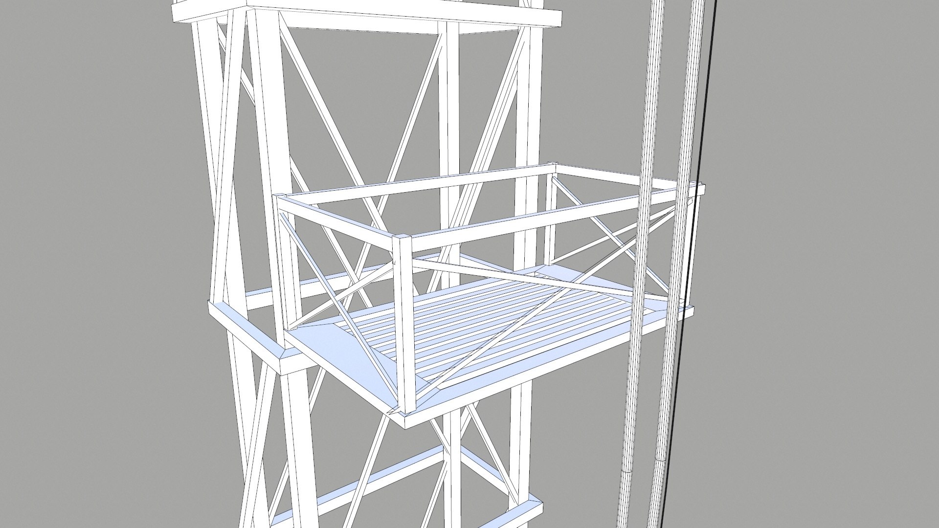 Jackup Platform 3D Model - TurboSquid 2341696