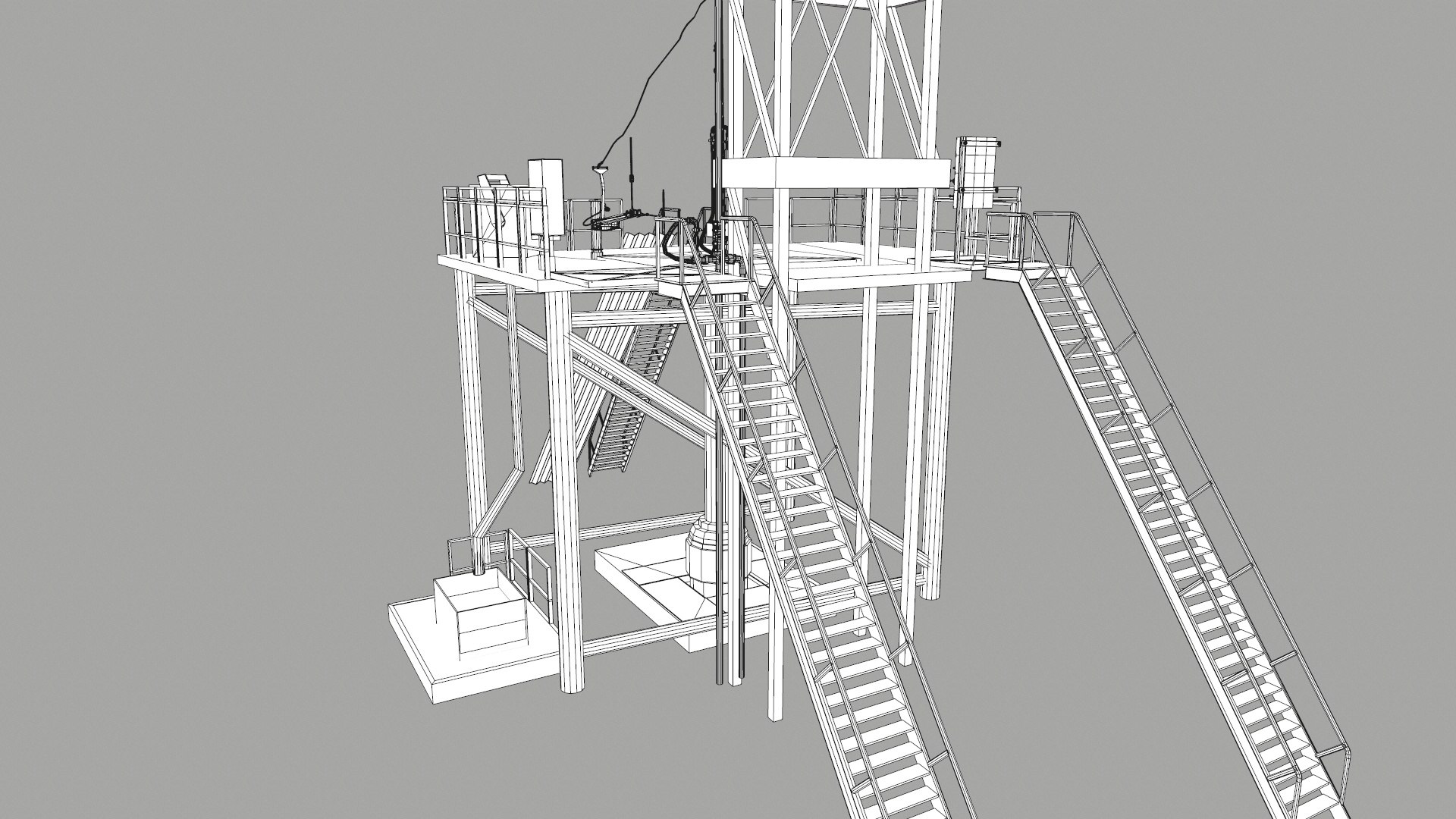 Jackup Platform 3D Model - TurboSquid 2341696