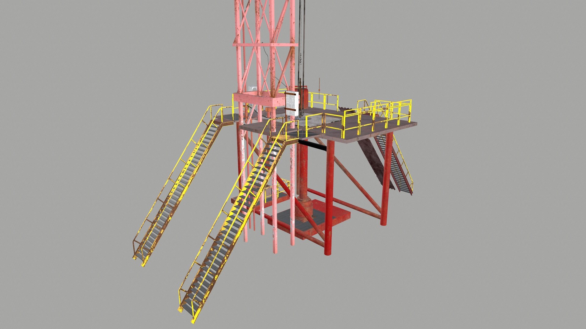 Jackup Platform 3D Model - TurboSquid 2341696