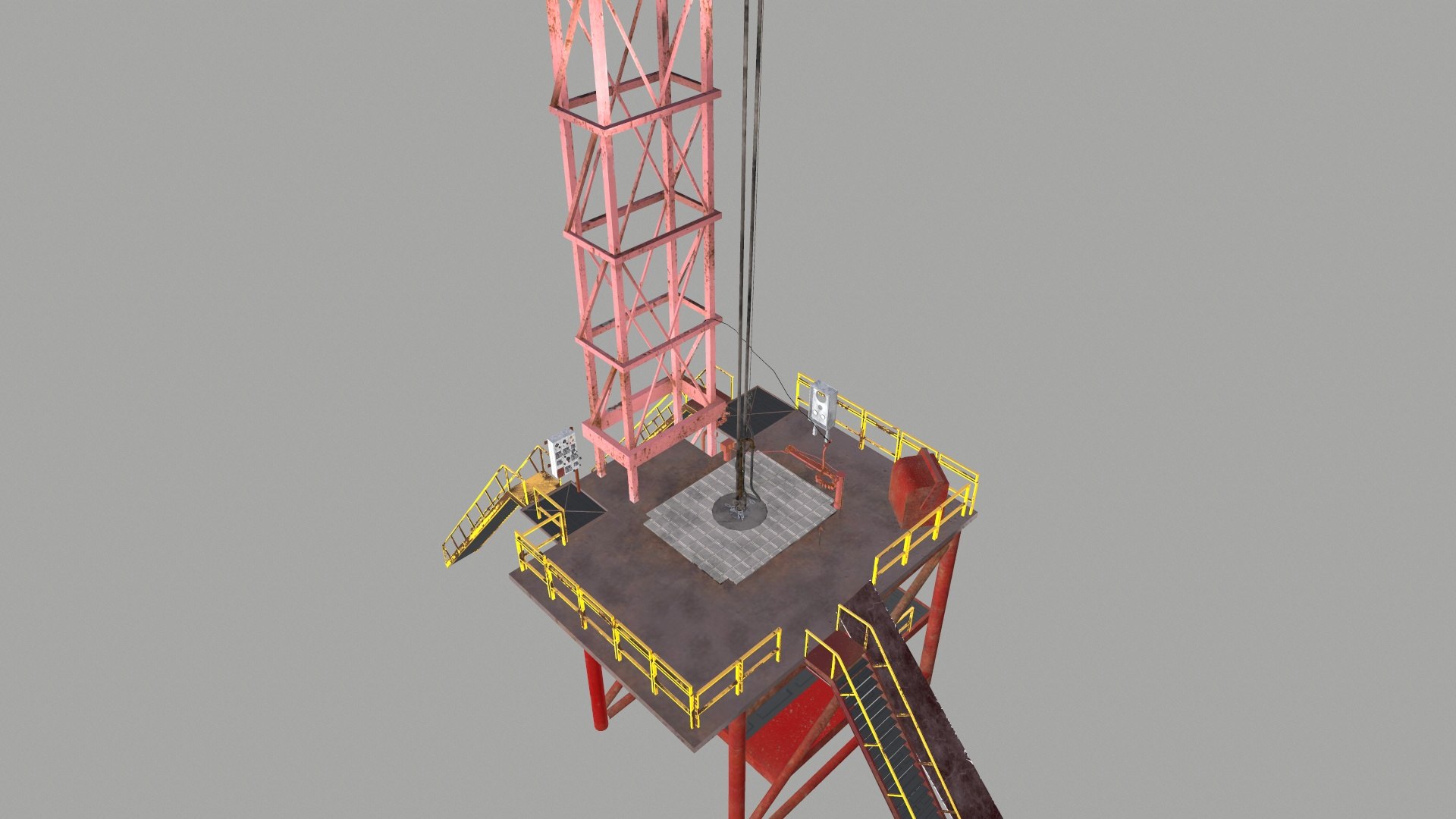 Jackup Platform 3D Model - TurboSquid 2341696