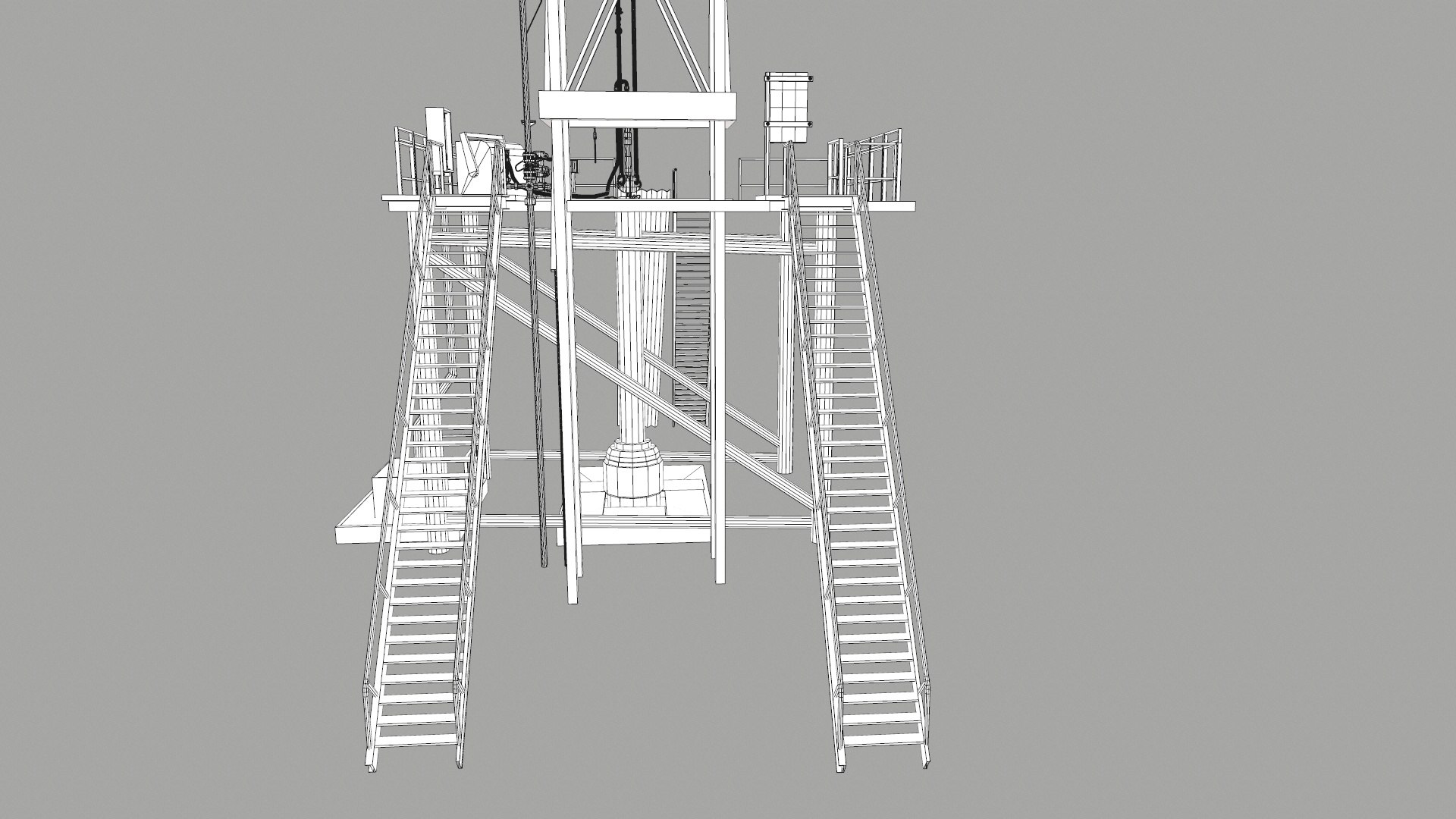 Jackup Platform 3D Model - TurboSquid 2341696