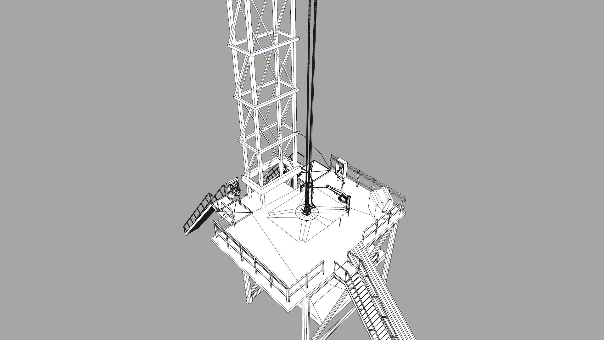 Jackup Platform 3D Model - TurboSquid 2341696