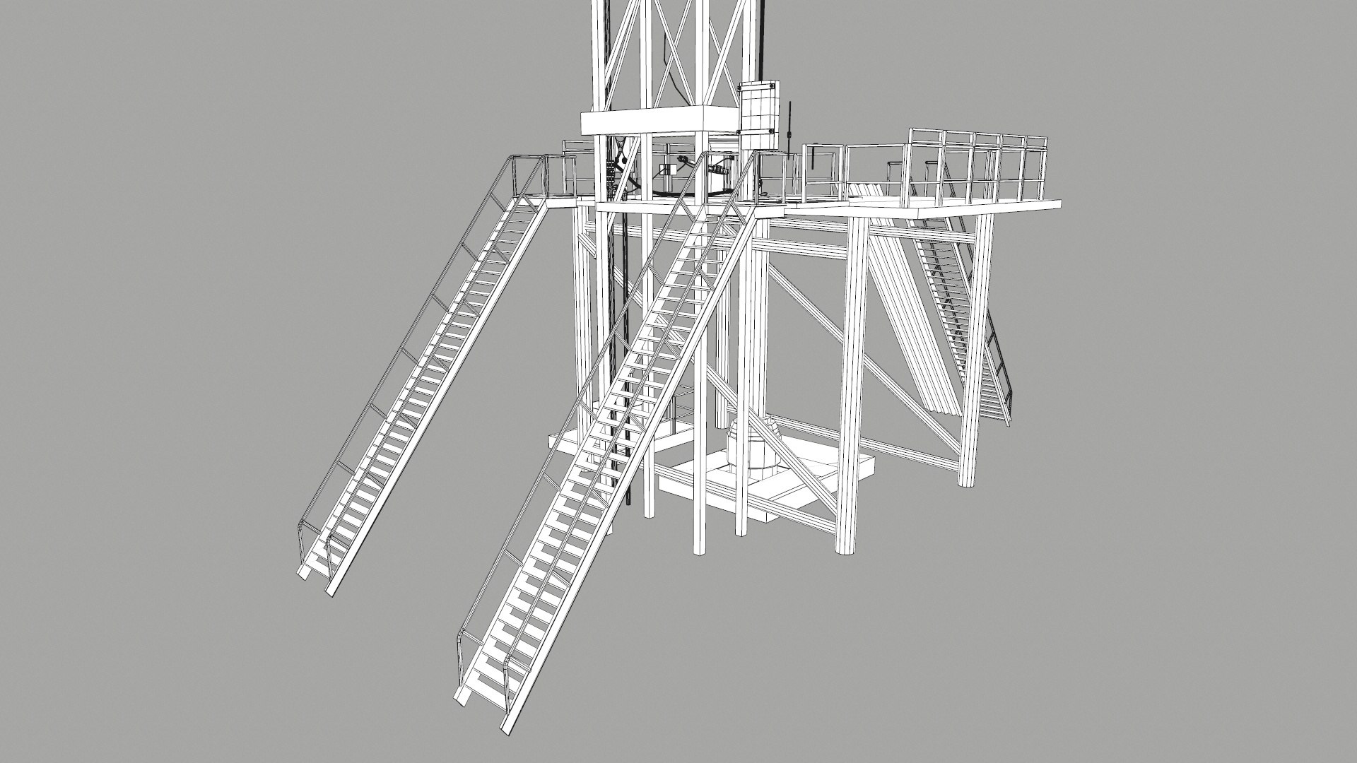 Jackup Platform 3D Model - TurboSquid 2341696