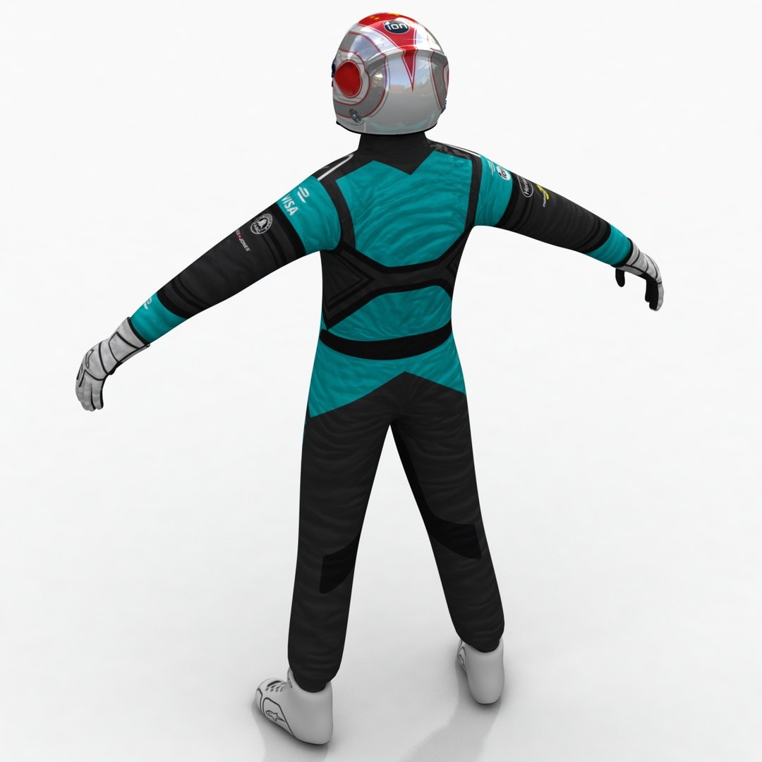 3d Nextev Formula E Driver