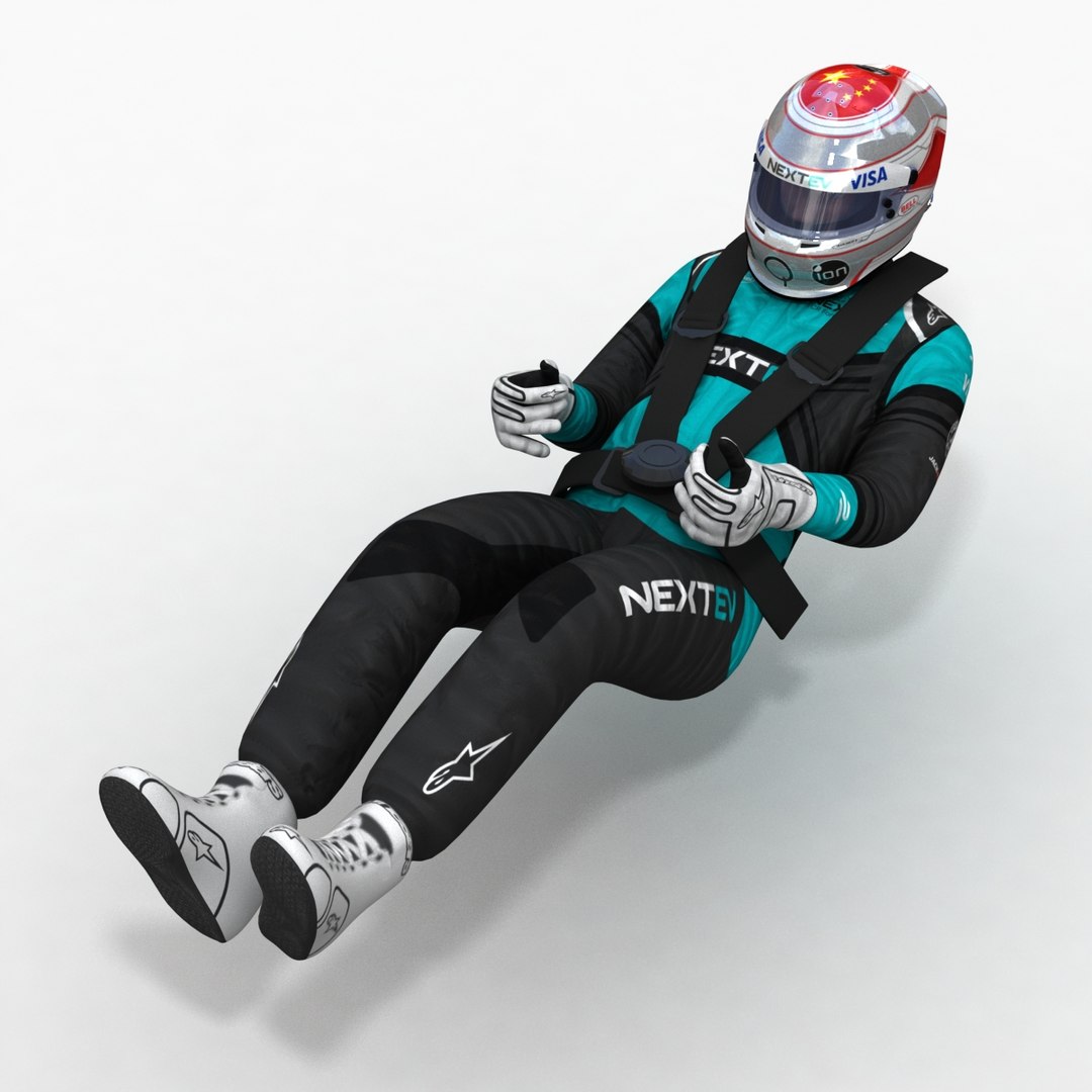 3d Nextev Formula E Driver