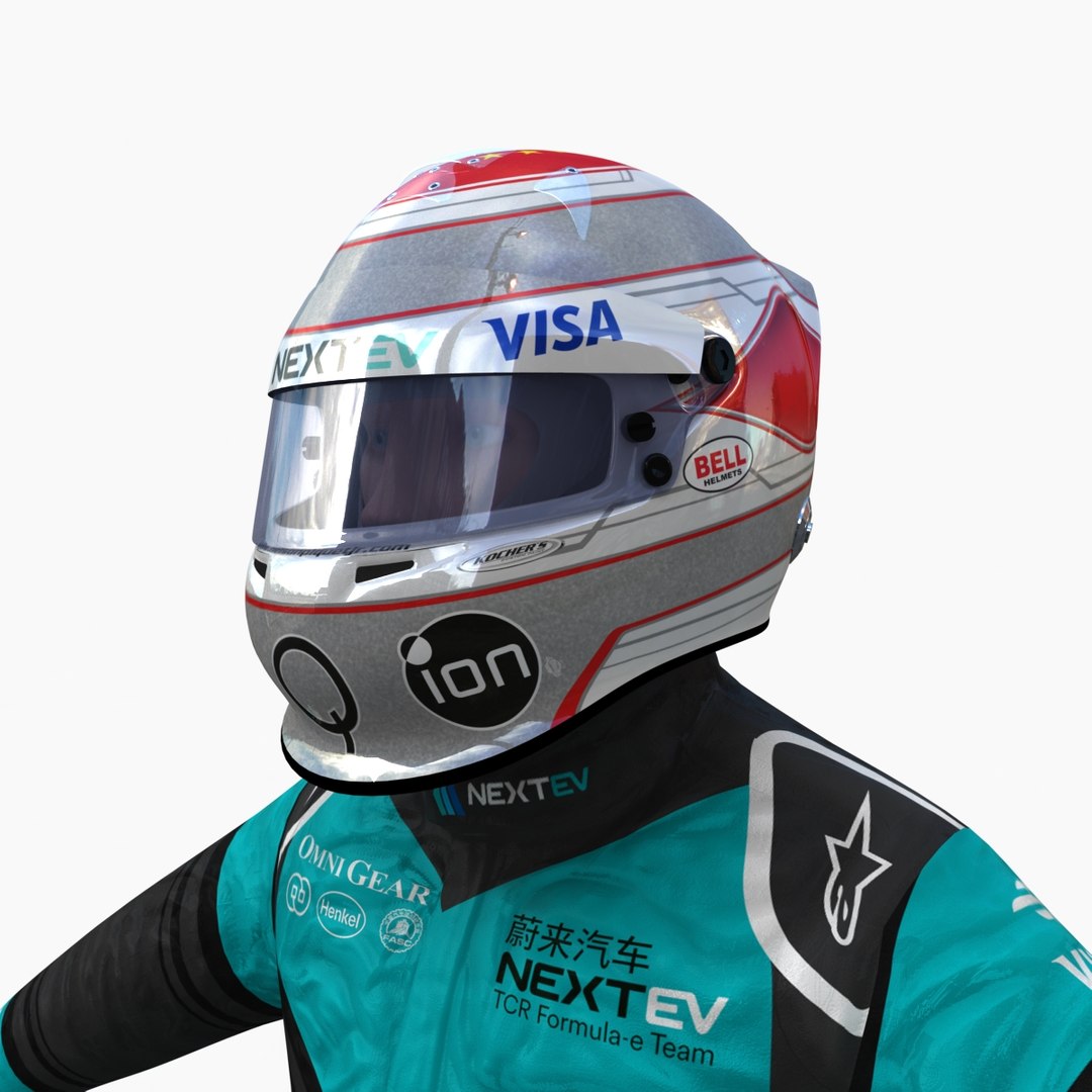 3d Nextev Formula E Driver