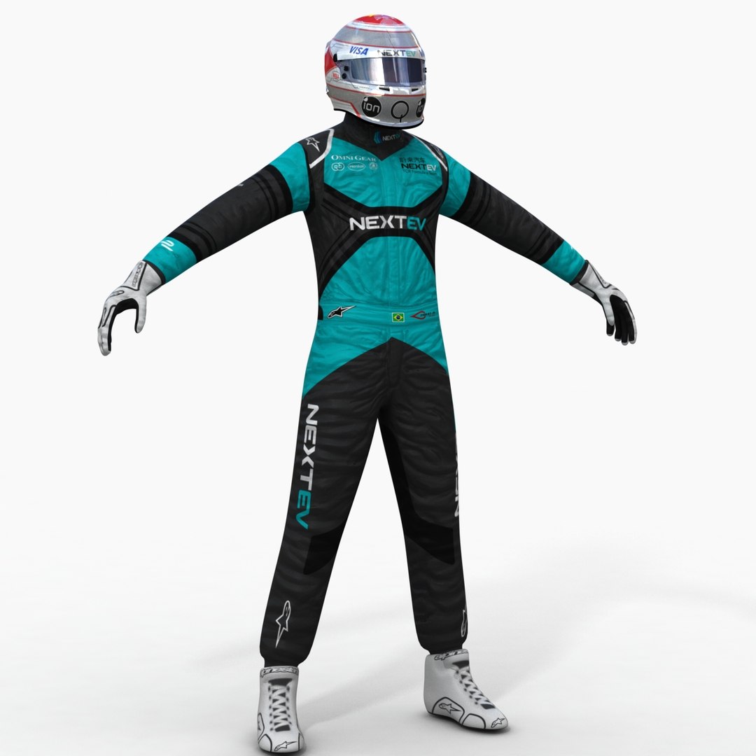 3d Nextev Formula E Driver