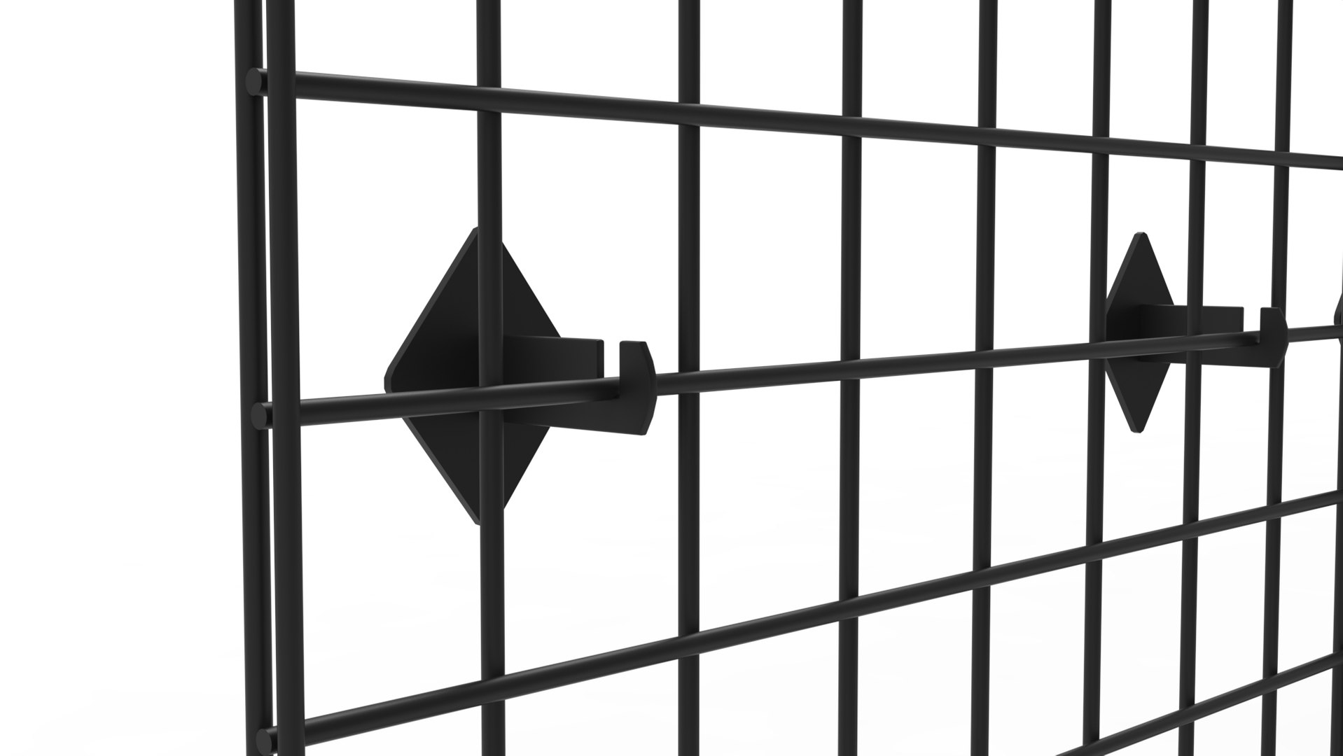 1 Foot Gridwall 3D - TurboSquid 2102215