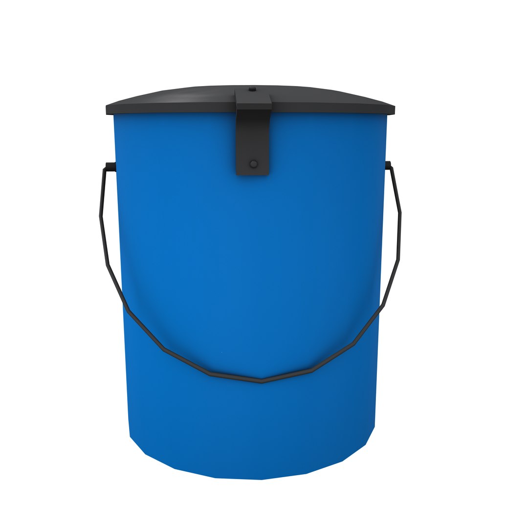 3D Dustbin 8 - TurboSquid 2172663