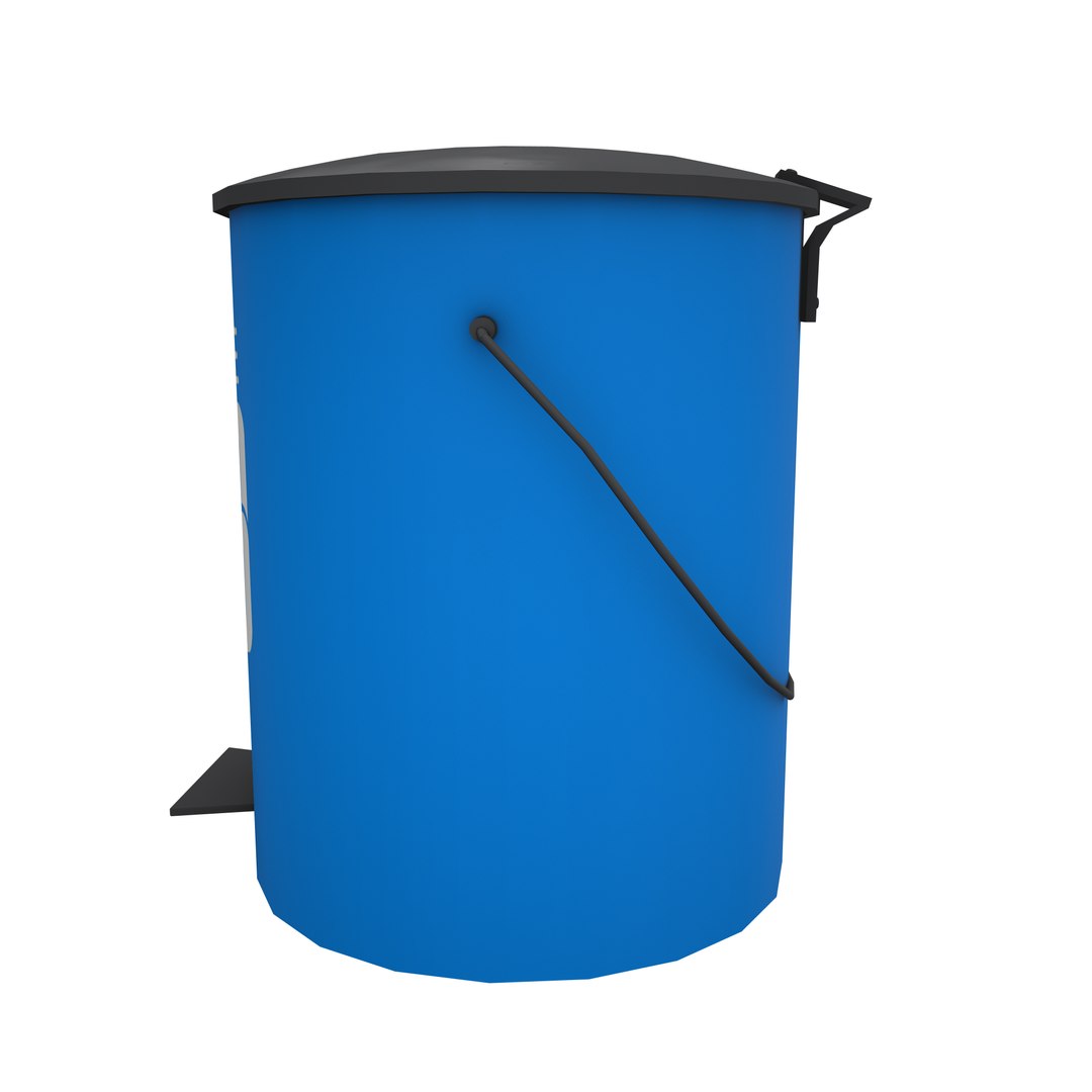 3D Dustbin 8 - TurboSquid 2172663