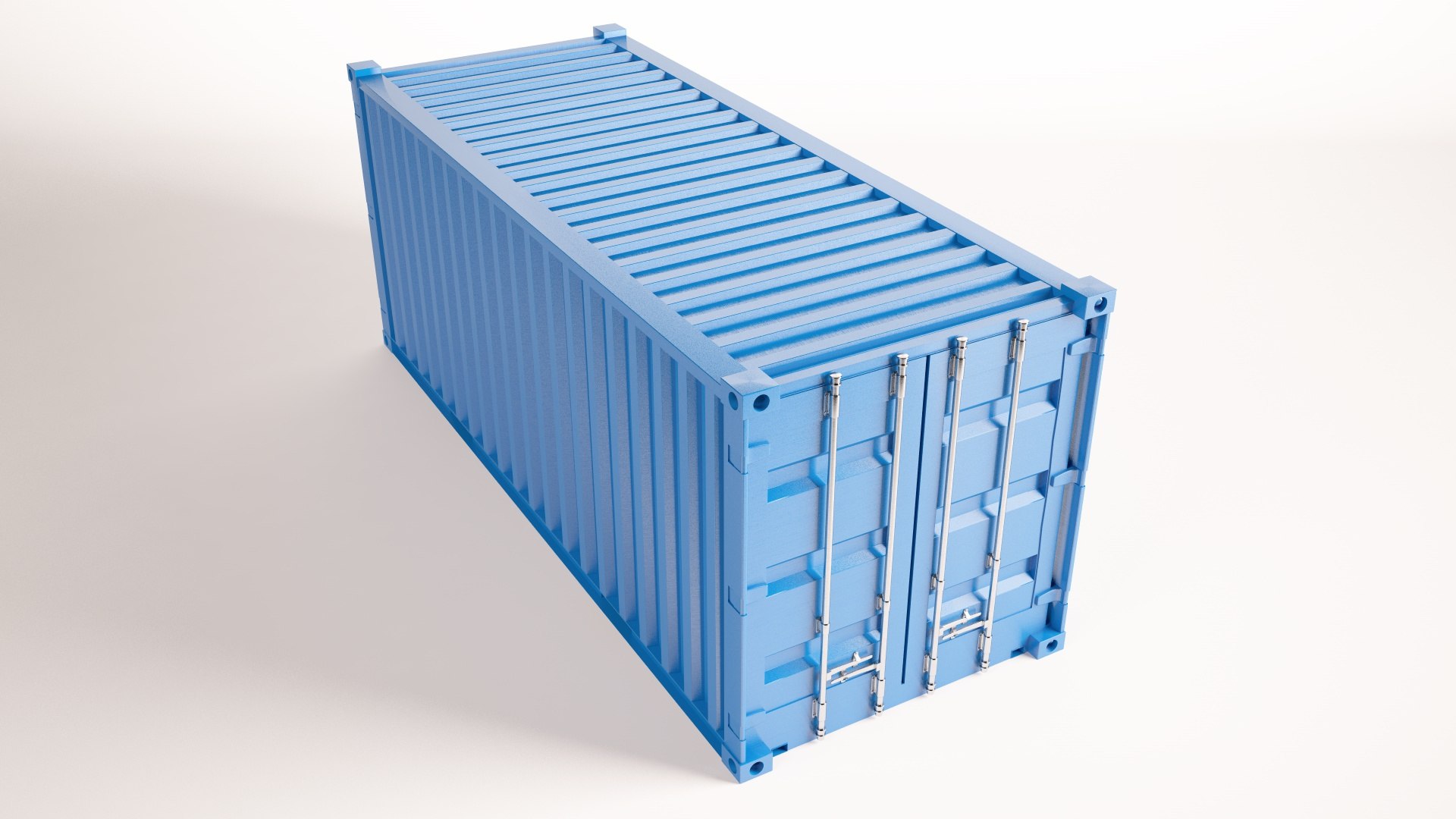 Iso Container 3d Obj