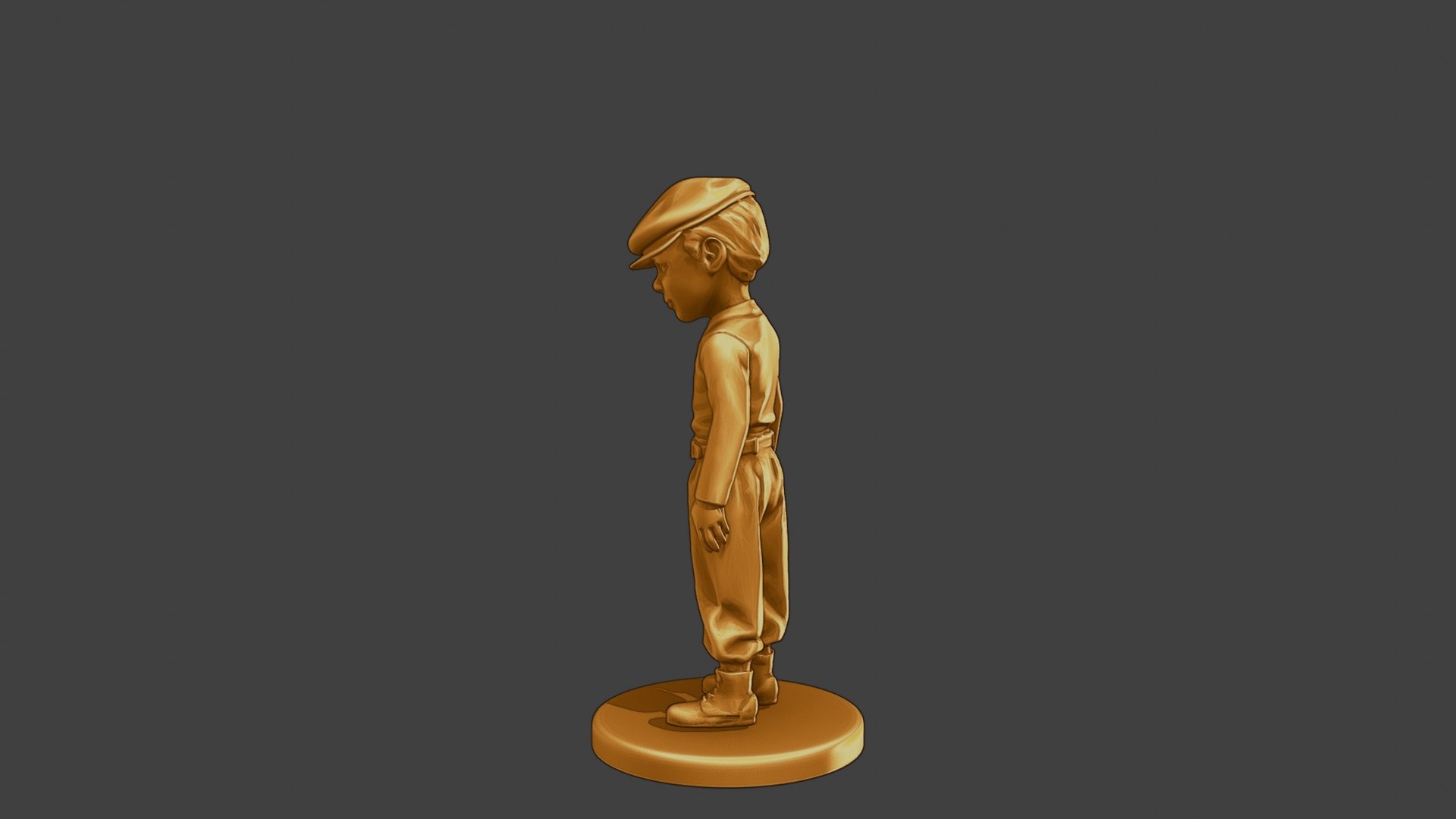 Ww2 Casual Little Boy CLB1 001 model - TurboSquid 1934867