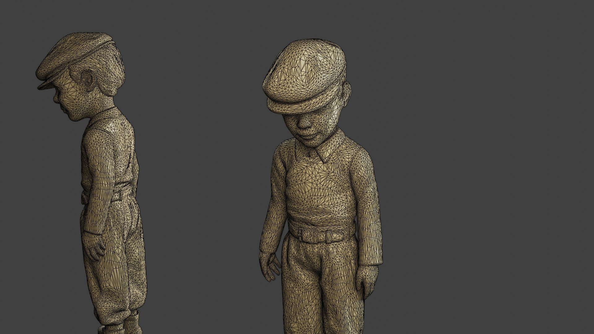 Ww2 Casual Little Boy CLB1 001 model - TurboSquid 1934867