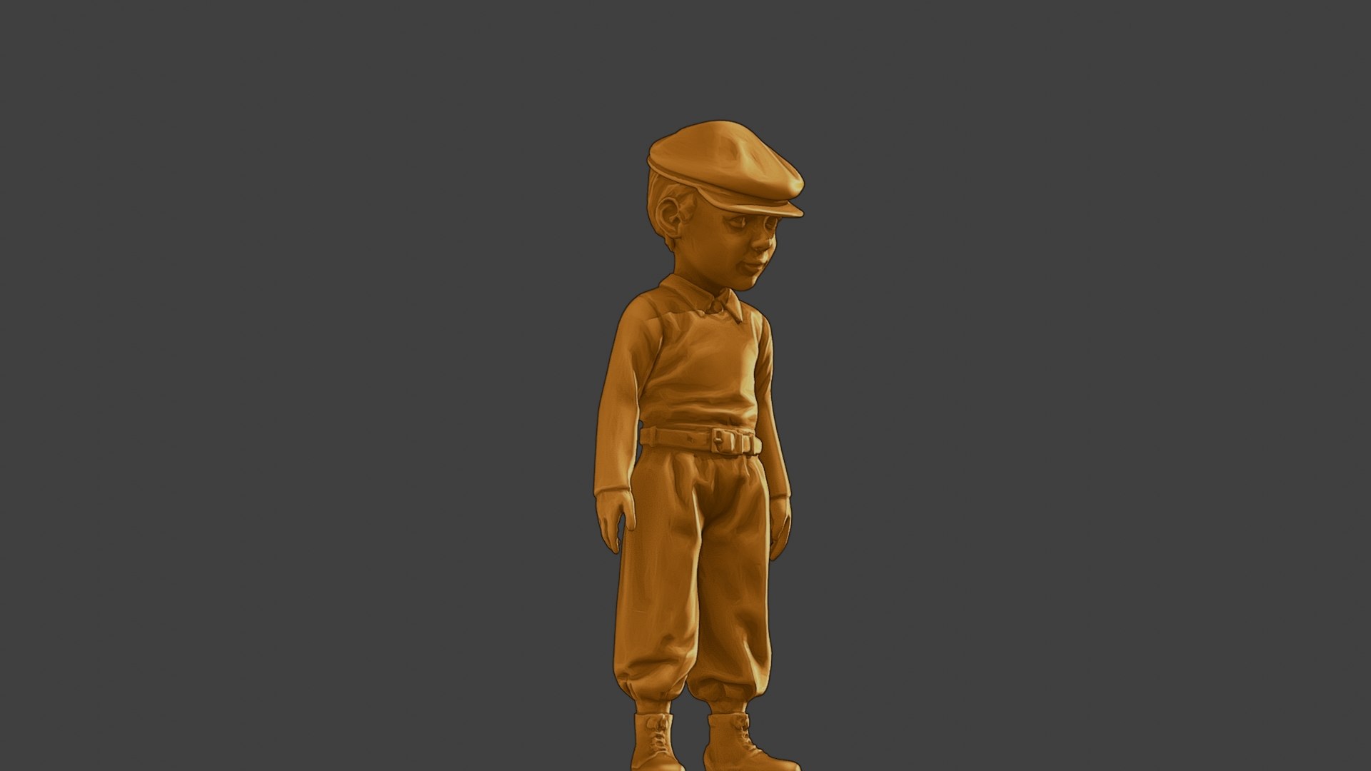 Ww2 Casual Little Boy CLB1 001 model - TurboSquid 1934867