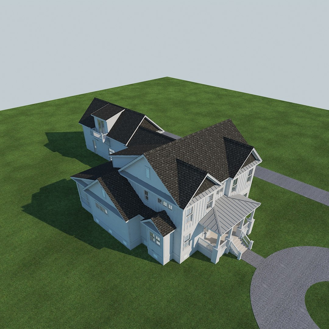 House Home Building 3D Model - TurboSquid 1422684