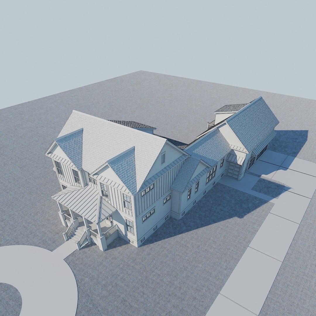 House Home Building 3D Model - TurboSquid 1422684