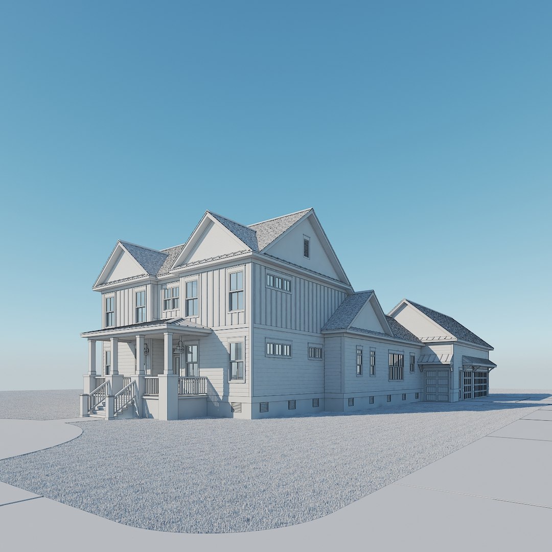 House Home Building 3D Model - TurboSquid 1422684