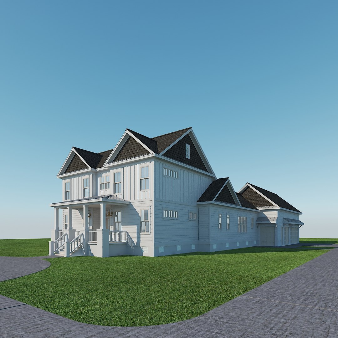House Home Building 3D Model - TurboSquid 1422684
