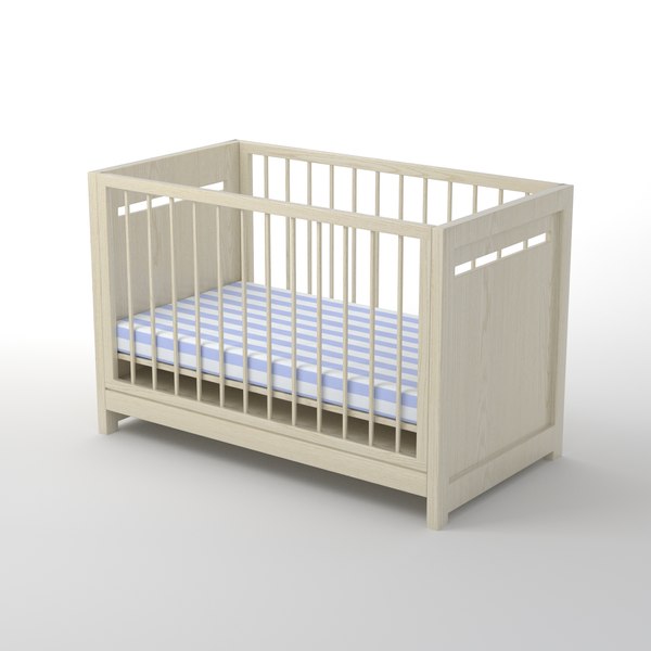 3d baby crib