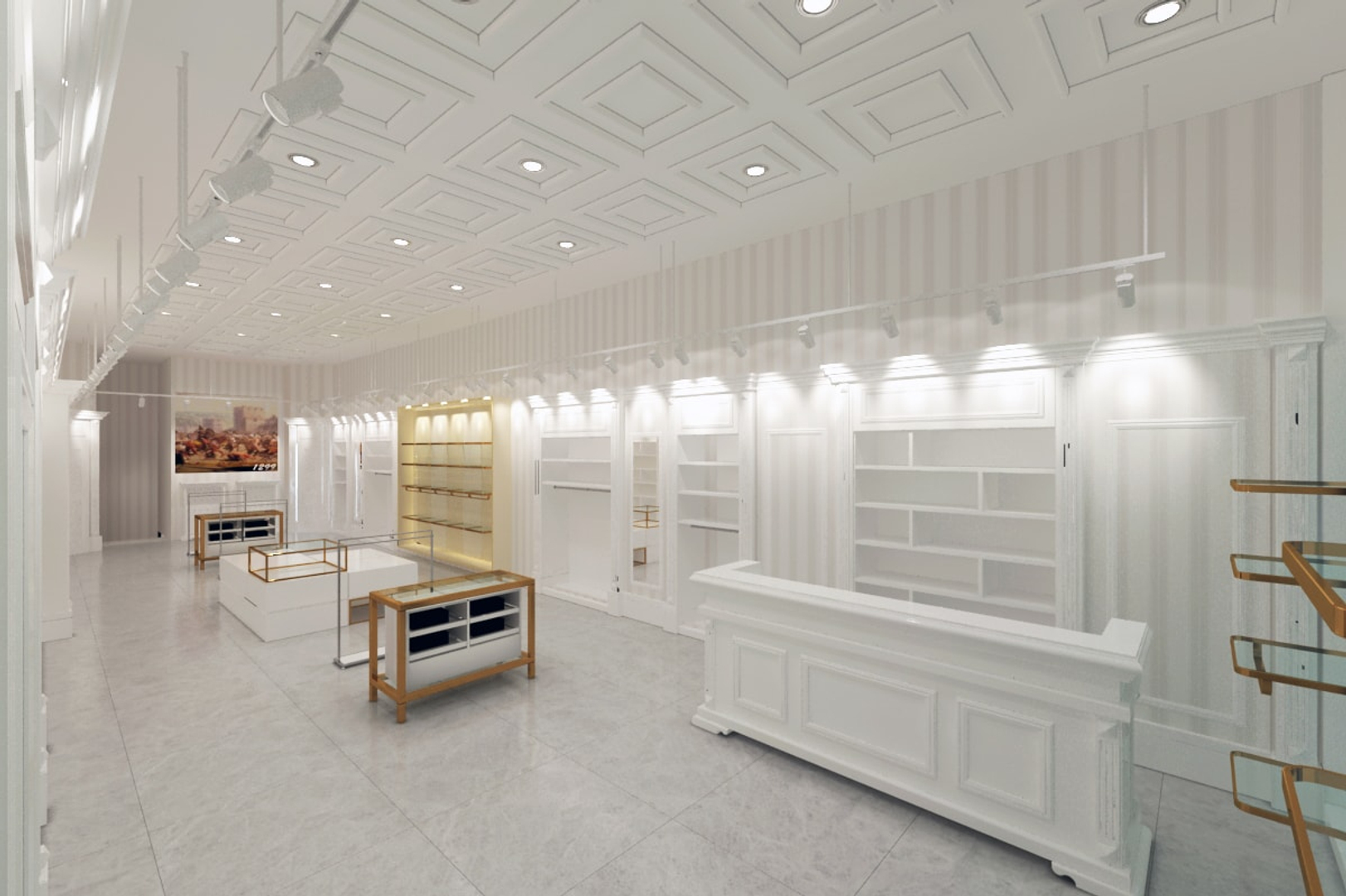 3D clothing store model - TurboSquid 1402711