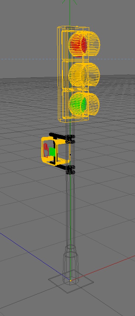 3d Traffic Light