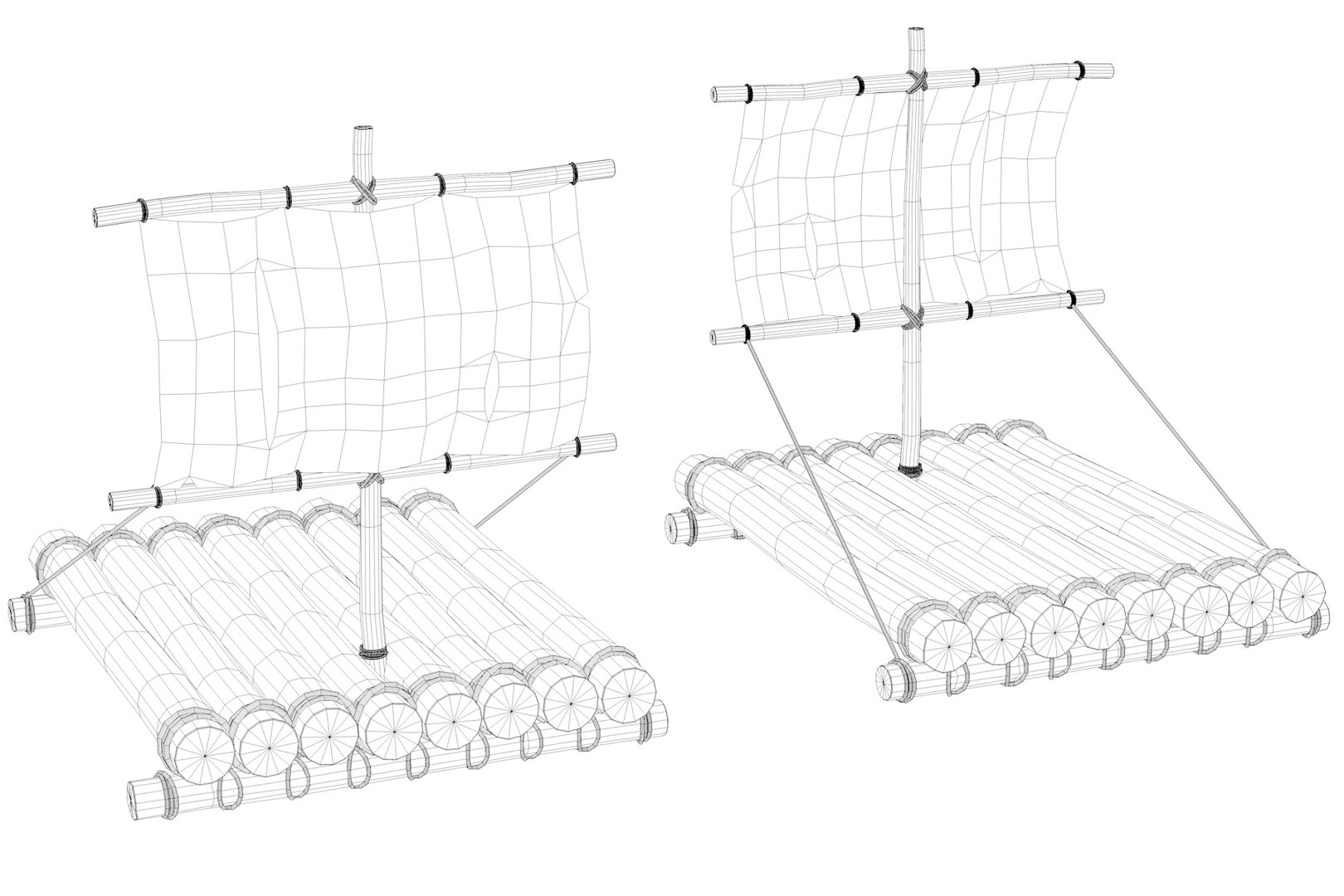 Life Raft 3D Model - TurboSquid 1315562