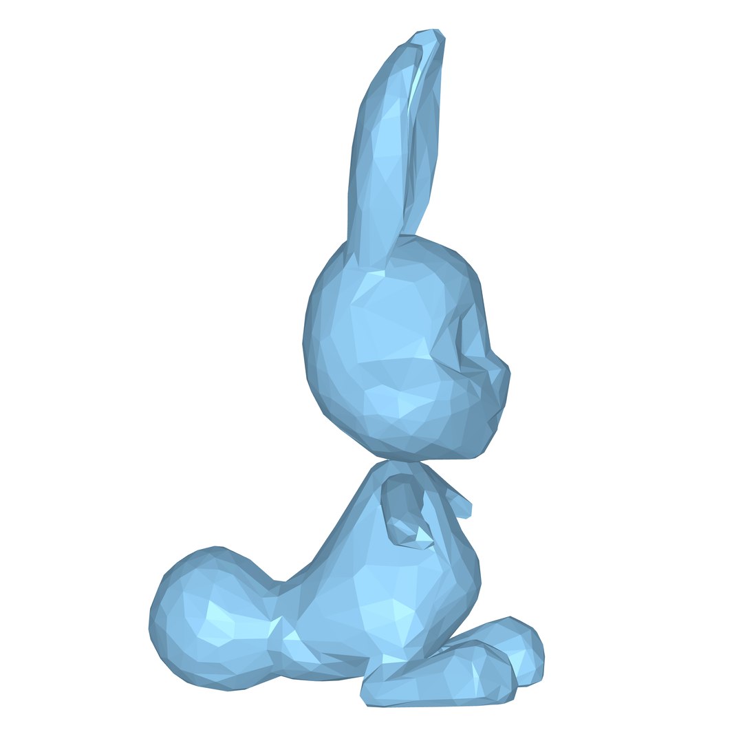 Rabbit Low Poly 3D - TurboSquid 2217165
