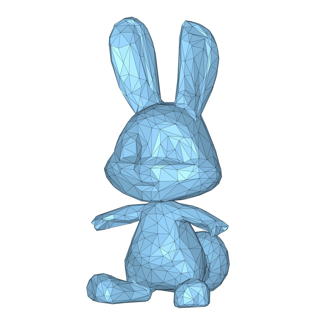 Rabbit Low Poly 3D - TurboSquid 2217165