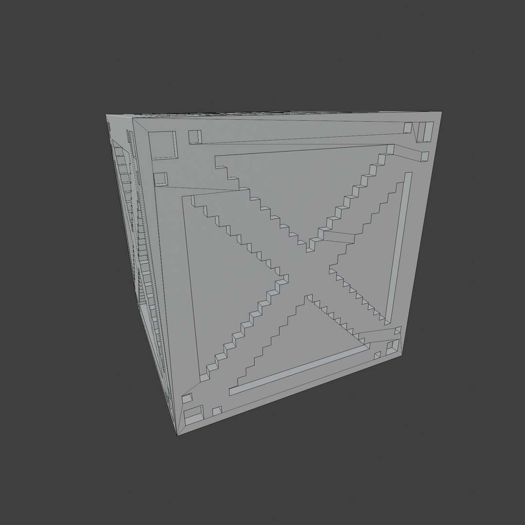 3D Crate Box - TurboSquid 1616508