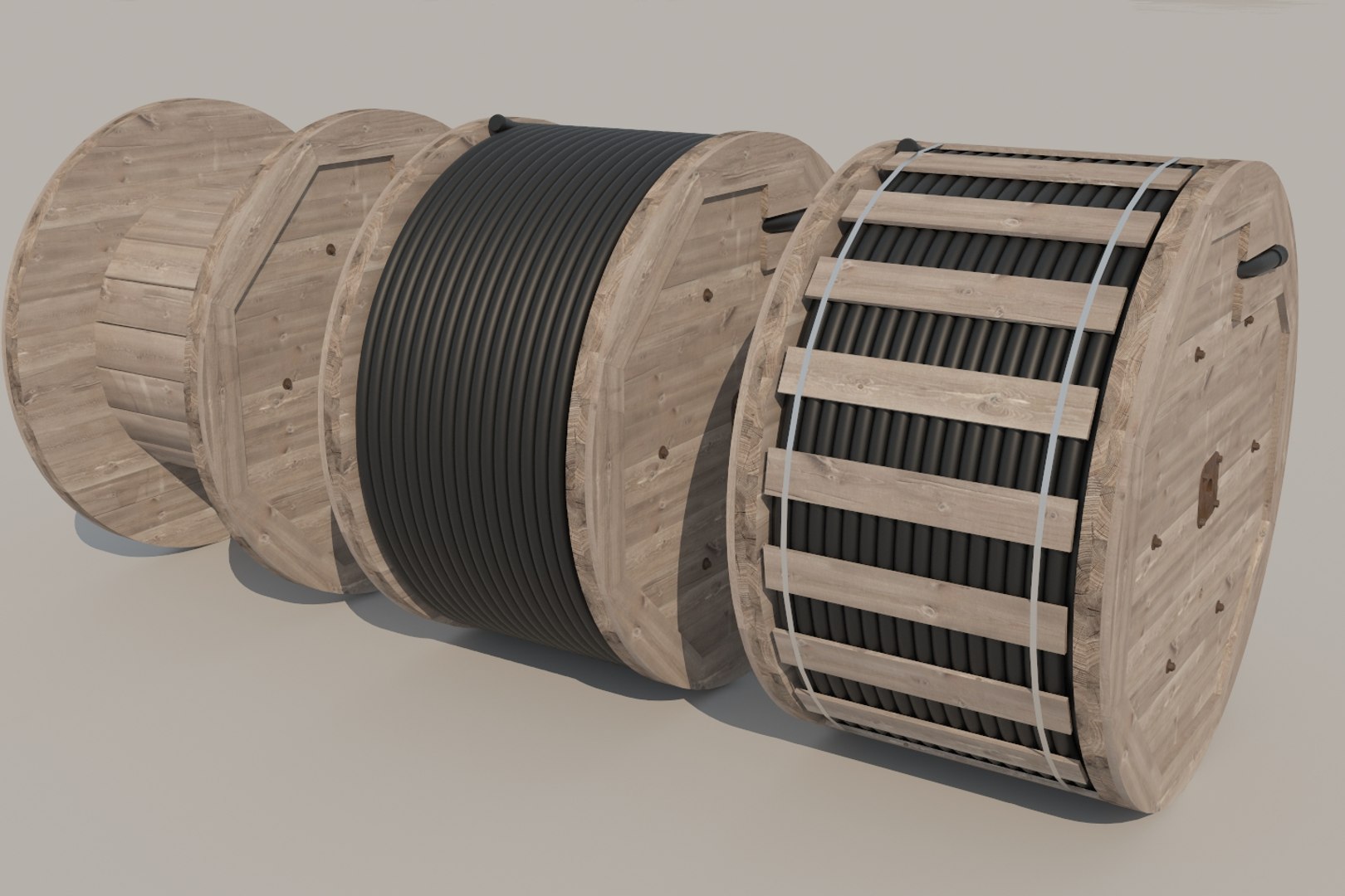 Cable Reel Model - TurboSquid 1304389