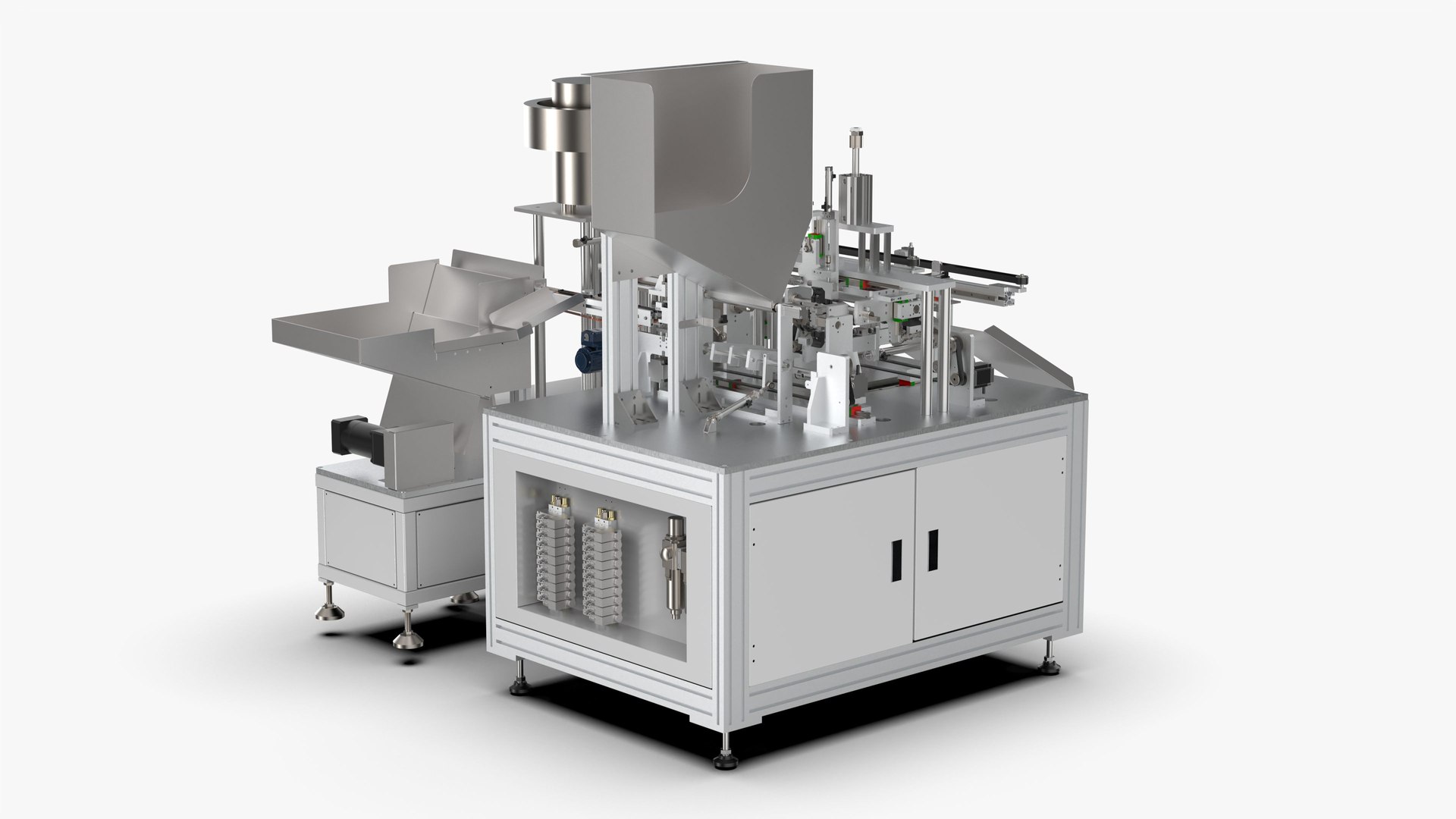 Automatic Toilet Cover Sleeve Button Assembly Machine Model - TurboSquid 2203833