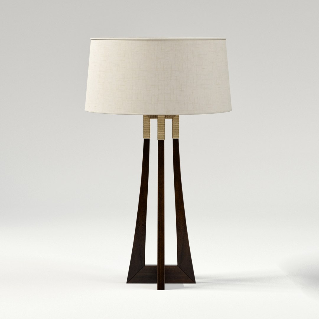 Baker Moderne Table Lamp Max