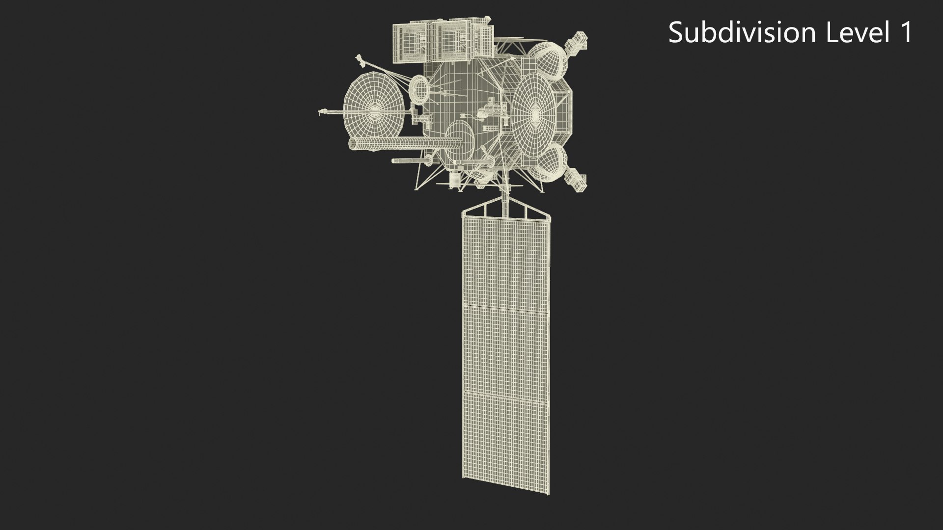 3D Geostationary Operational Meteorological Satellite 2 Model ...