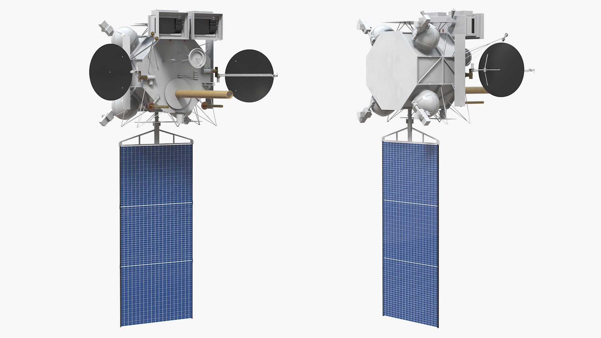3D Geostationary Operational Meteorological Satellite 2 Model ...