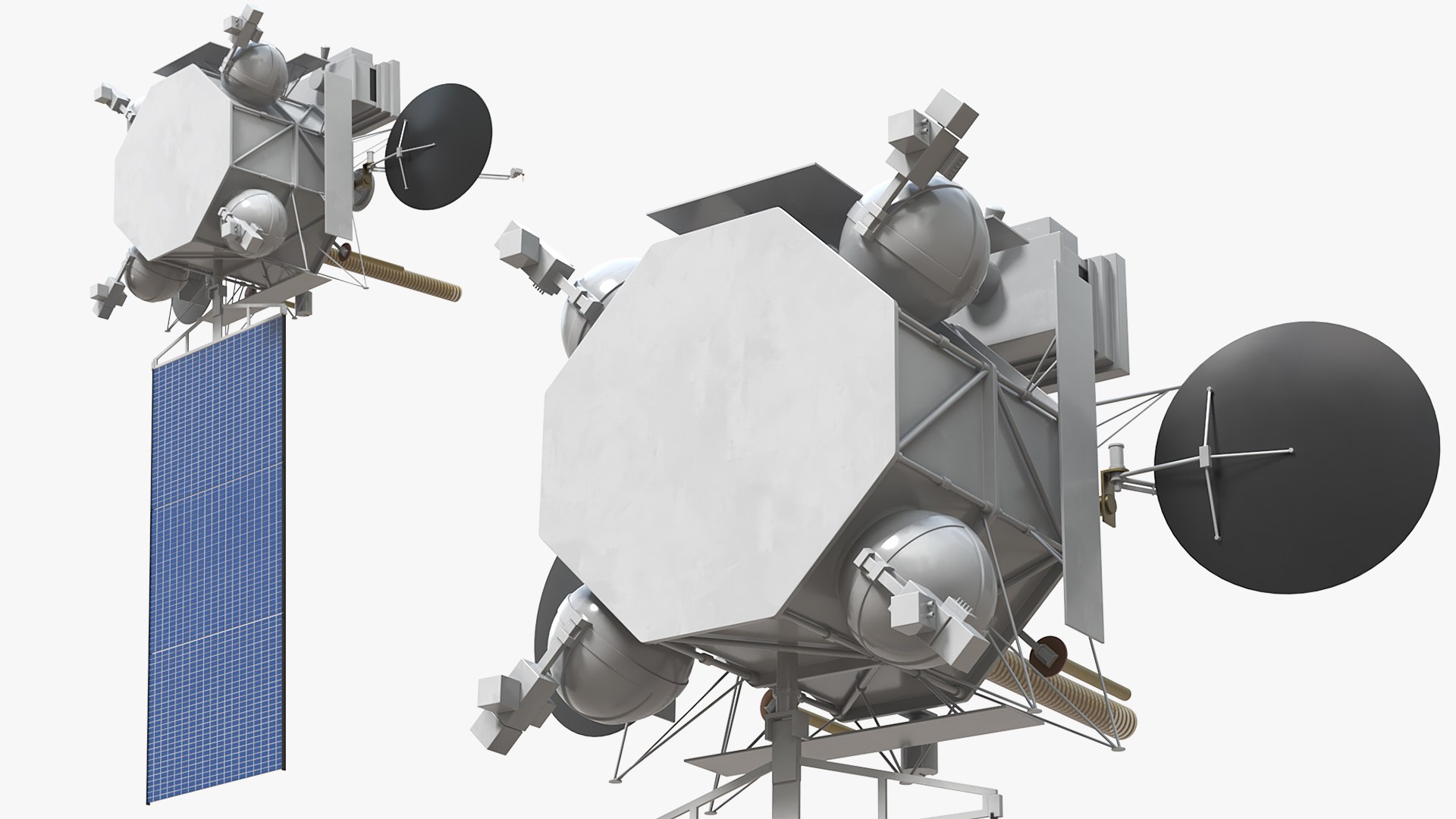3D Geostationary Operational Meteorological Satellite 2 Model ...