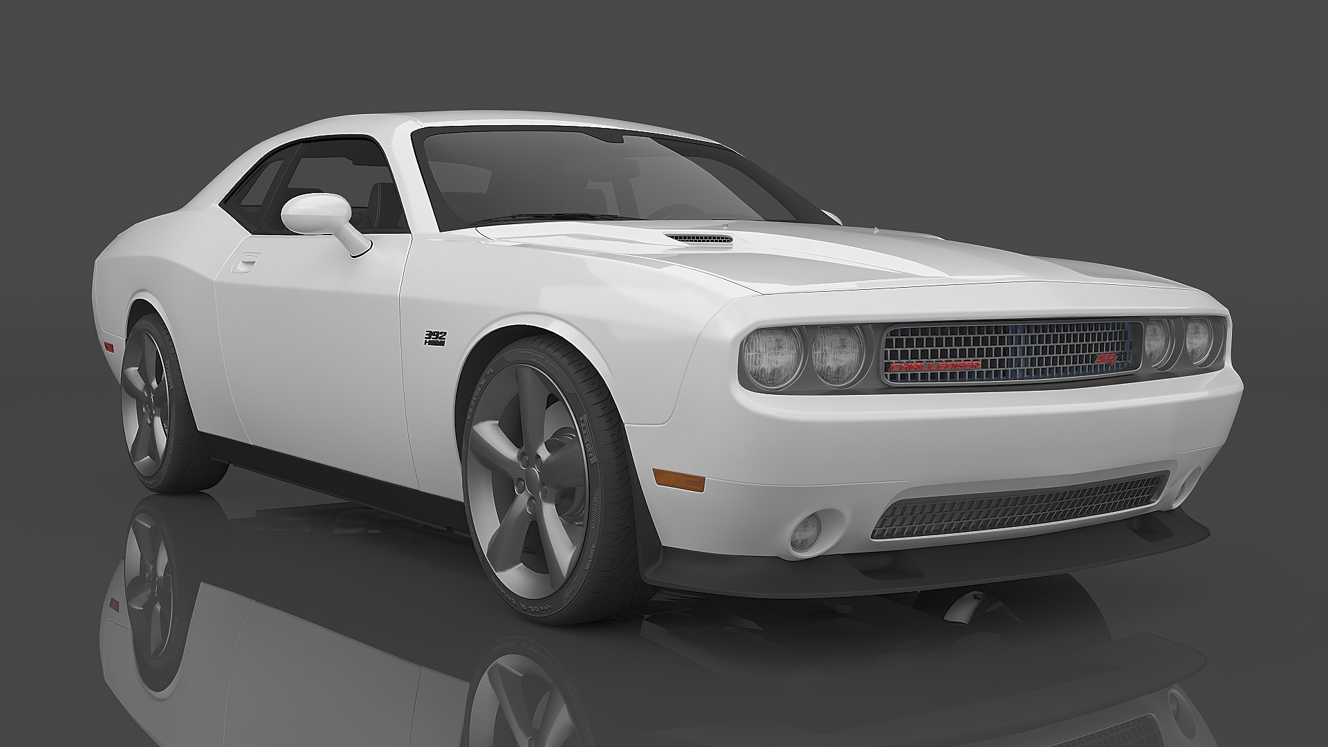 2012 Dodge Challenger SRT8 392 HEMI 3D Model - TurboSquid 2150270