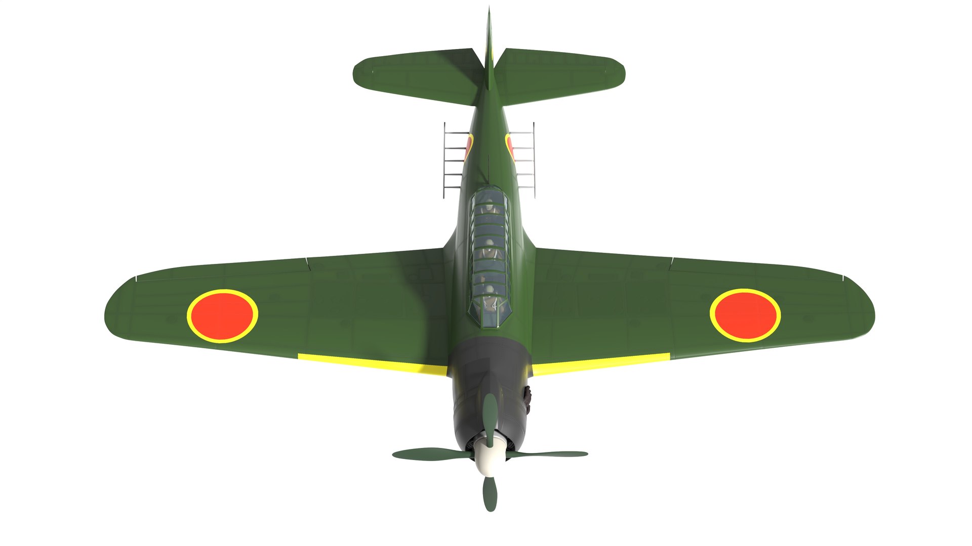 Nakajima B6n Tenzan 3D - TurboSquid 1525928