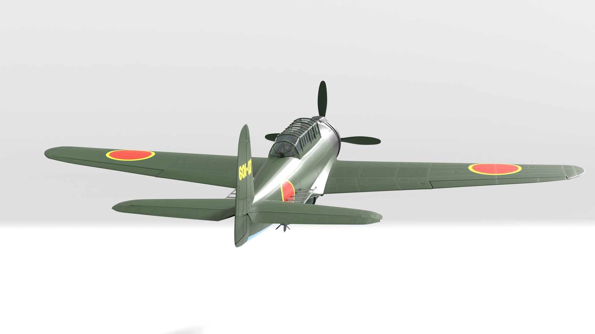 Nakajima B6n Tenzan 3D - TurboSquid 1525928