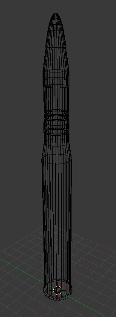 88mm tiger tank shell obj