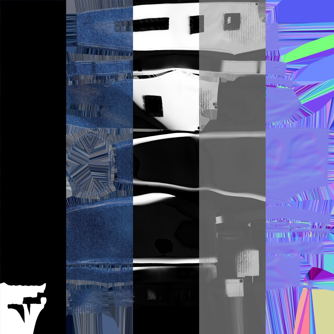 Prop Folded Jeans Type 04 3D - TurboSquid 2151081