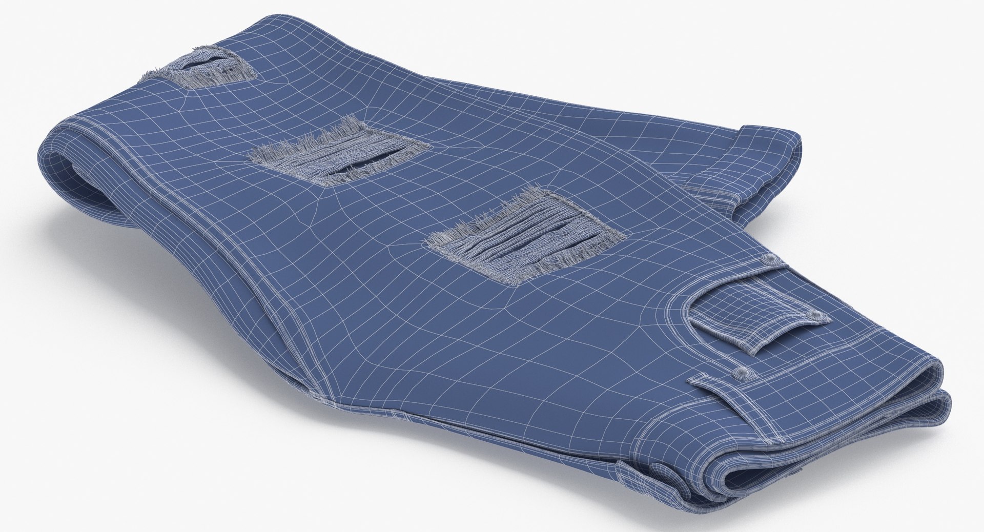 Prop Folded Jeans Type 04 3D - TurboSquid 2151081