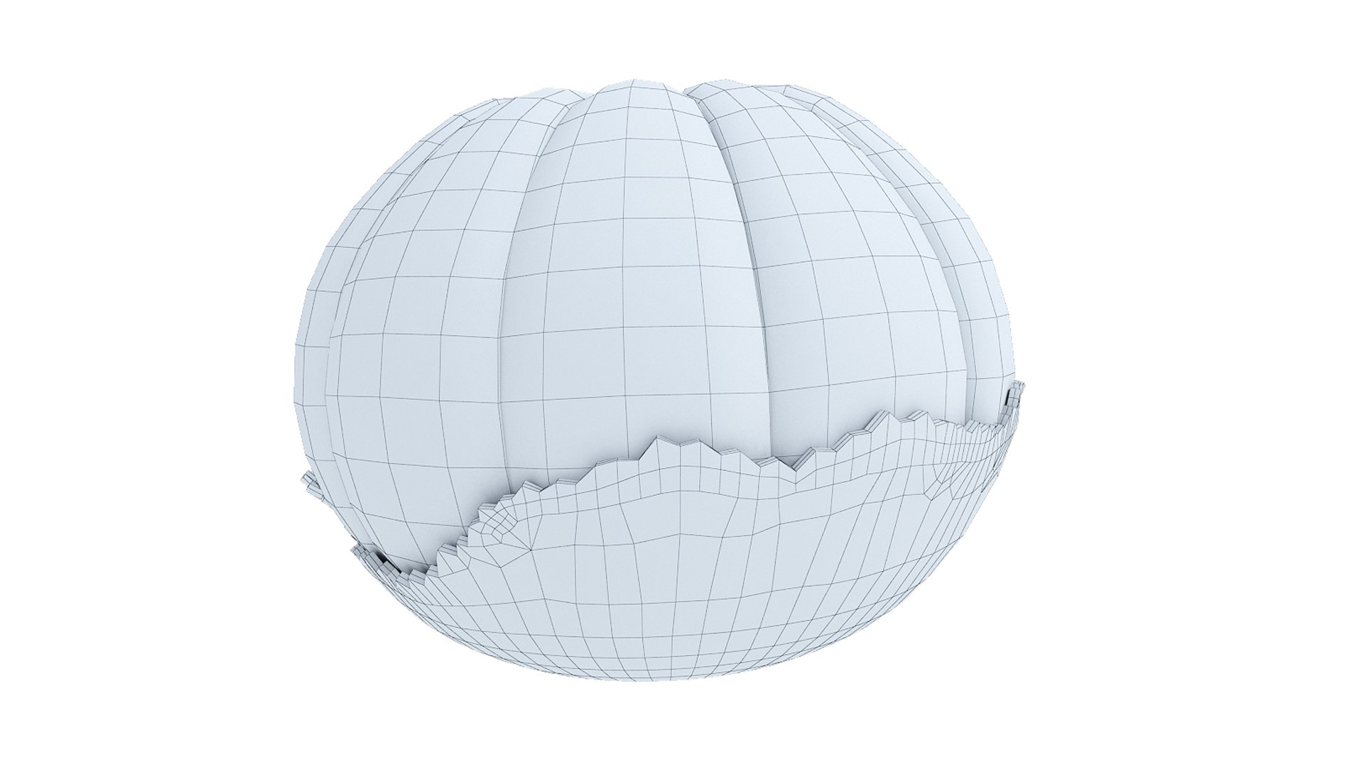 3D Peeled Tangerine Model - TurboSquid 1880196