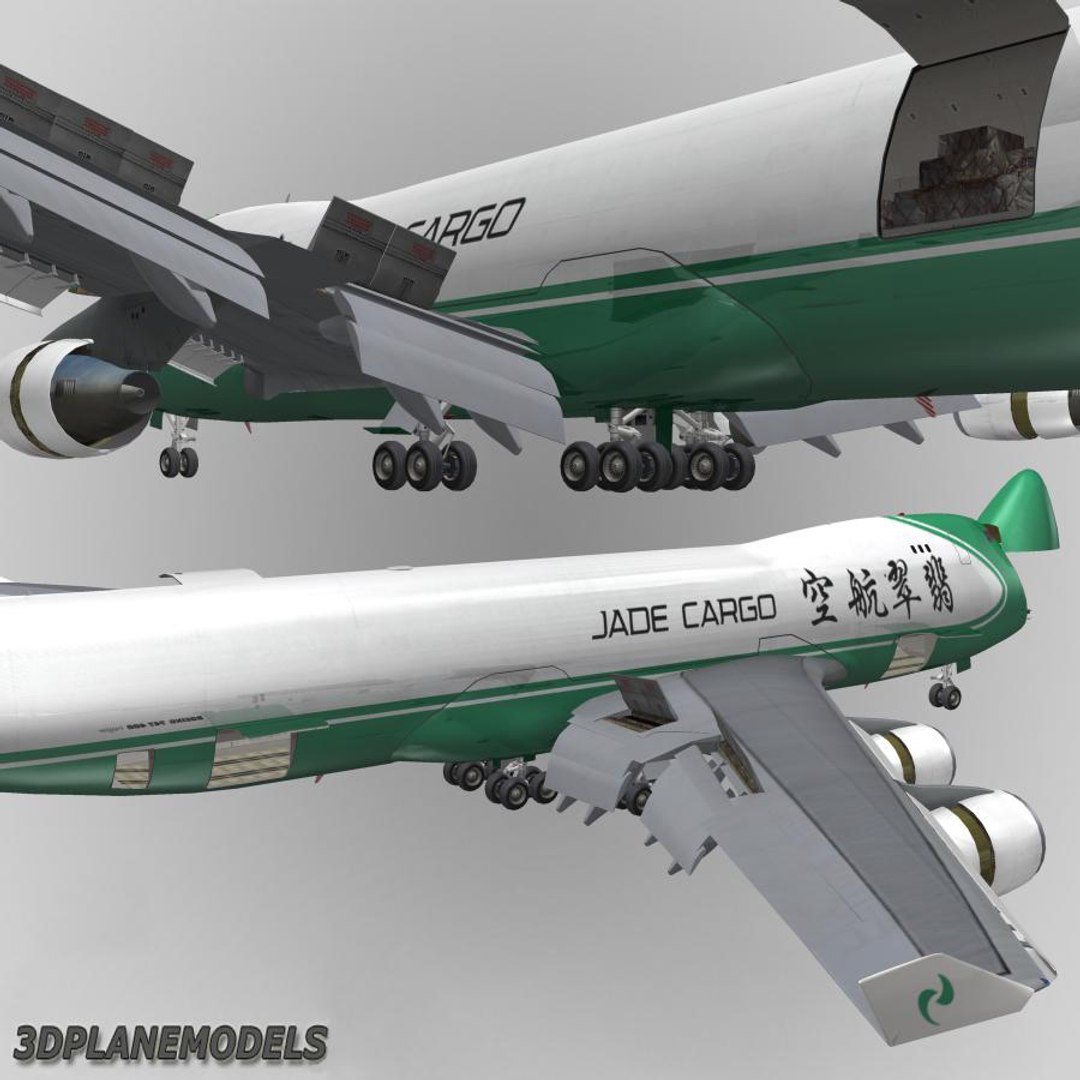 B747-400 Jade Cargo Plane 747 Max