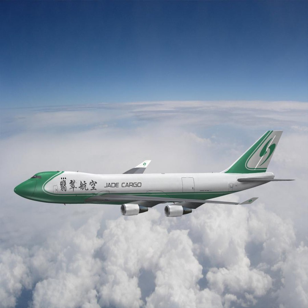 B747-400 Jade Cargo Plane 747 Max