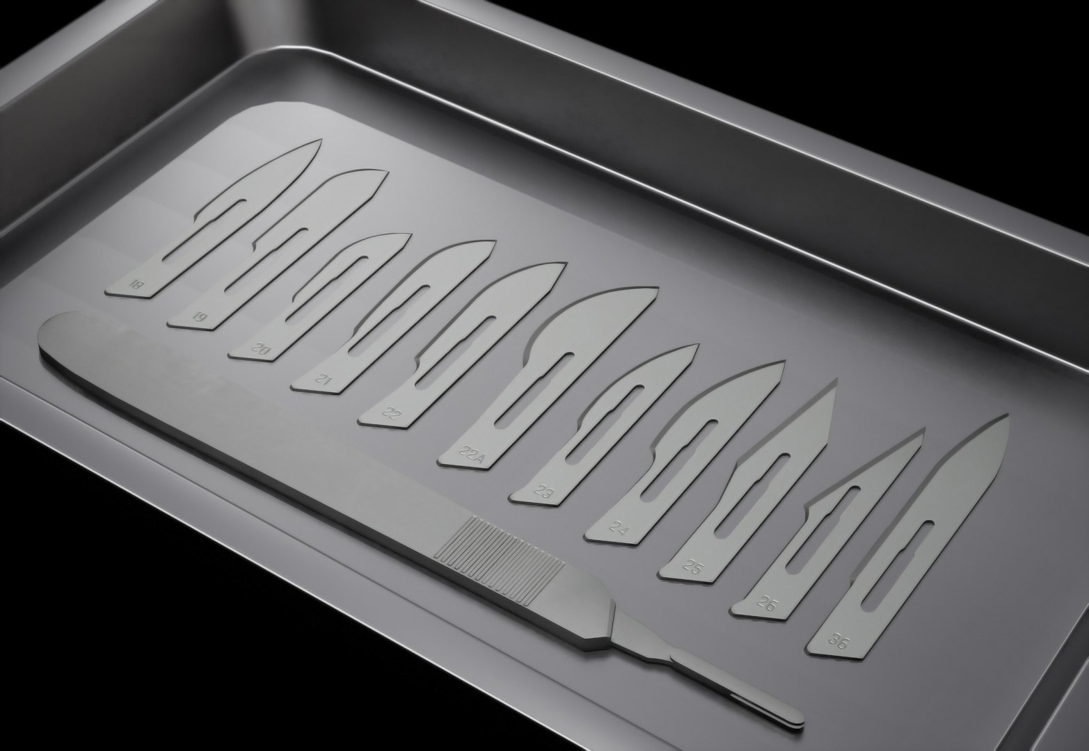 3D Scalpel Set - TurboSquid 2034649