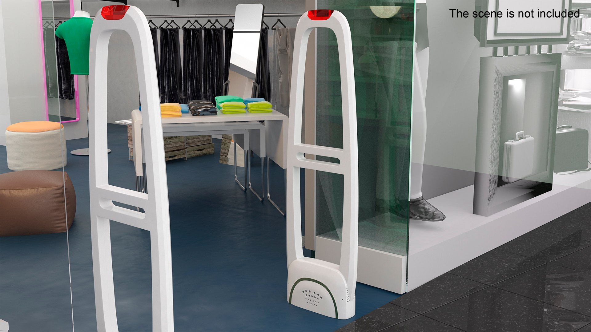 Anti Theft Shop Alarm Gate 3D - TurboSquid 2128819