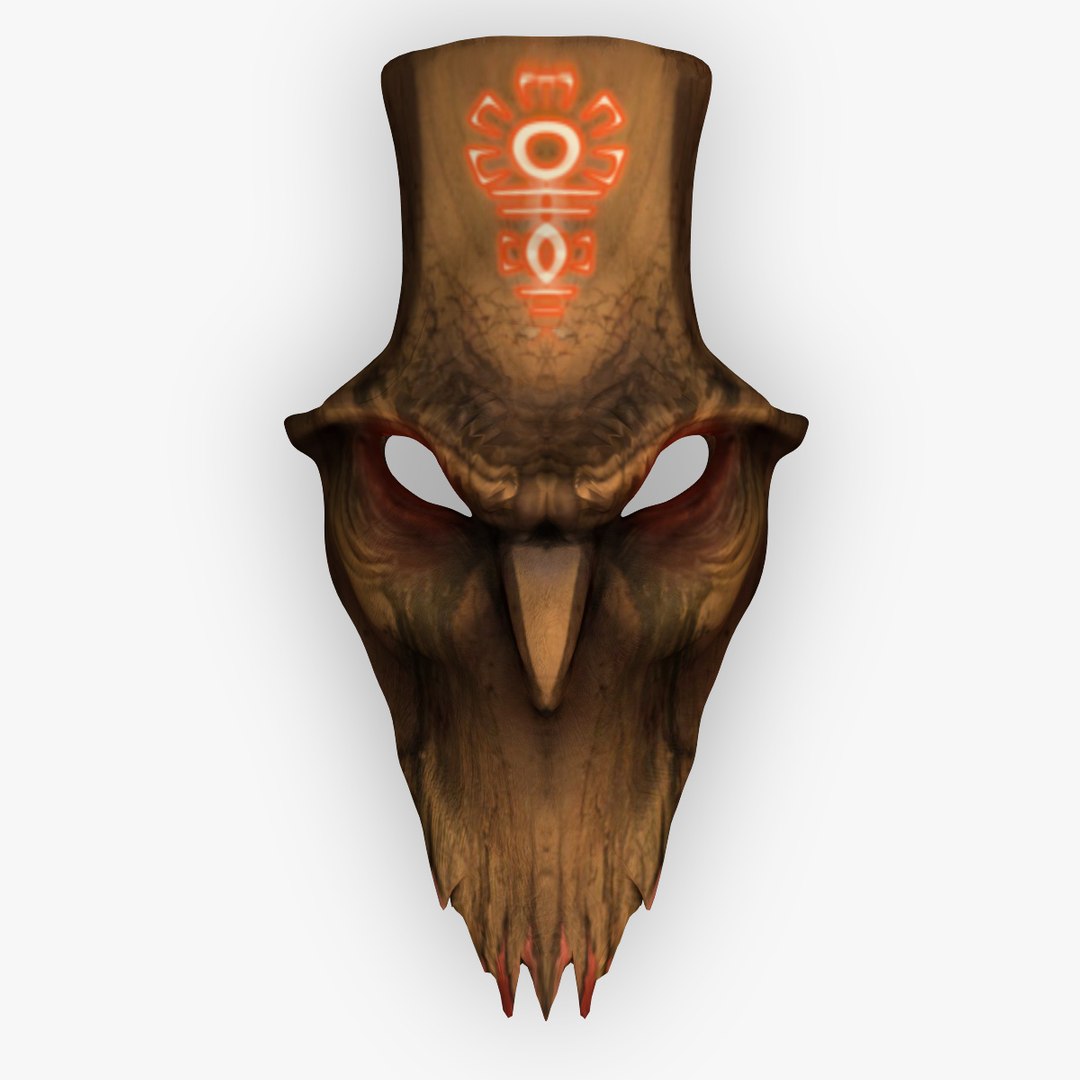 Wooden Mask Demon 3ds