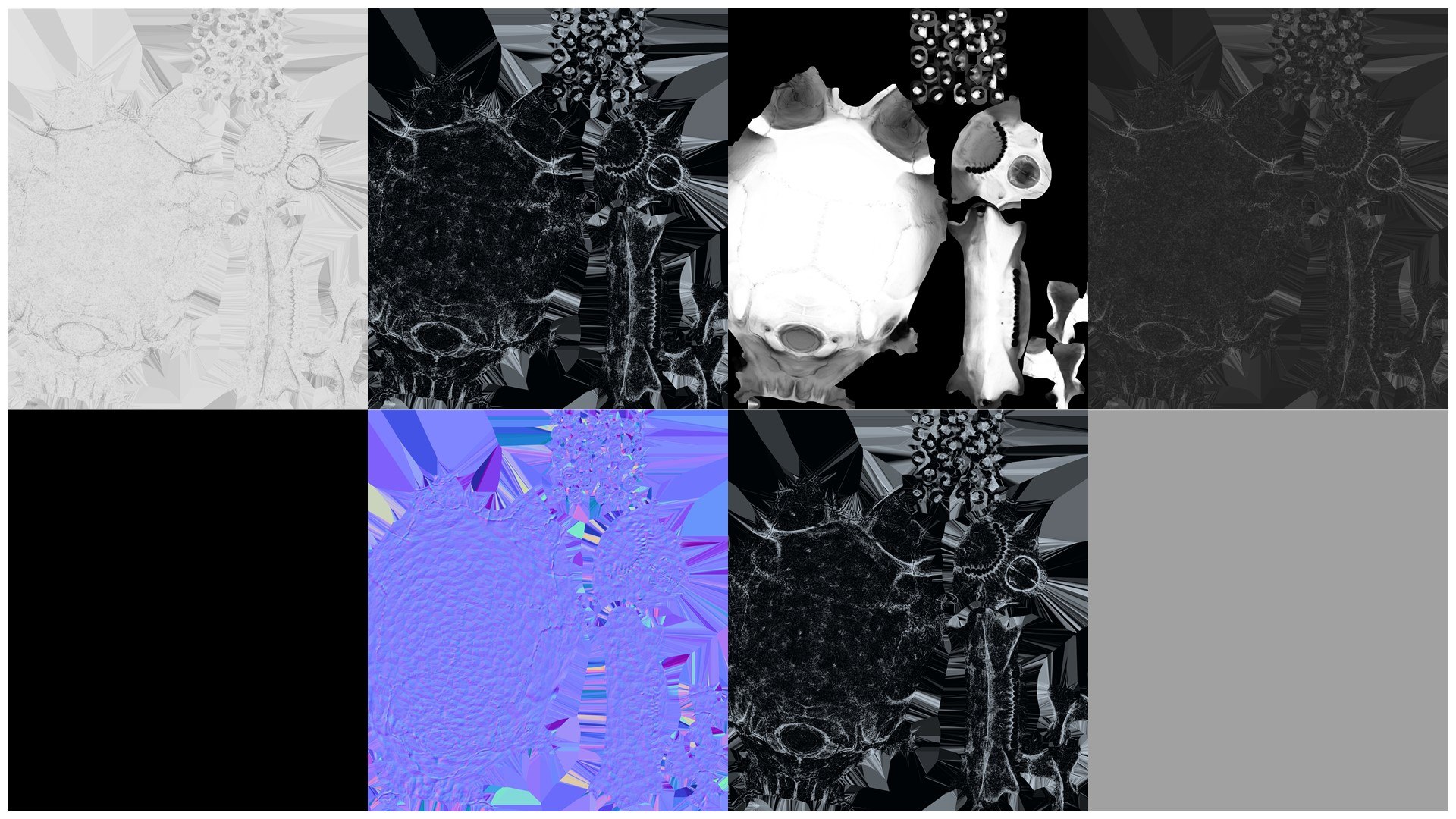 Human Skull Sci-fi Ice A model - TurboSquid 1988227