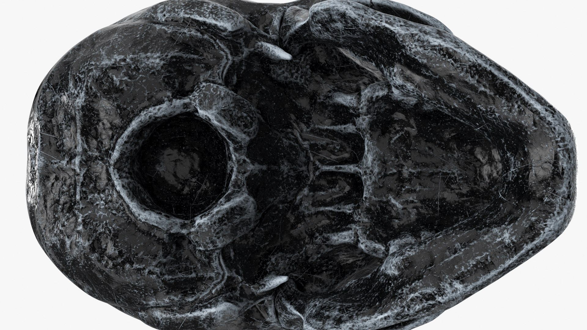 Human Skull Sci-fi Ice A Model - TurboSquid 1988227