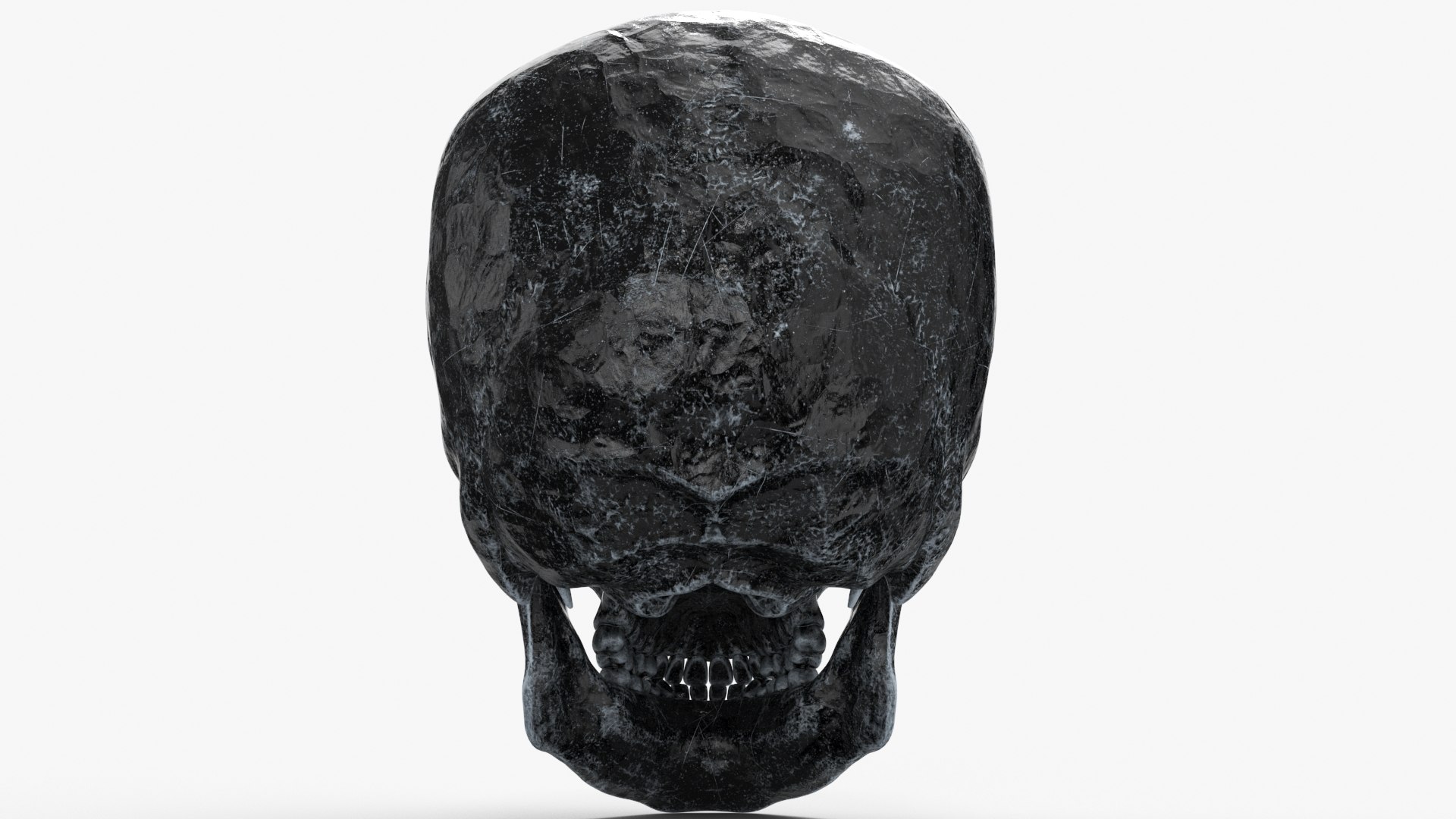 Human Skull Sci-fi Ice A Model - TurboSquid 1988227